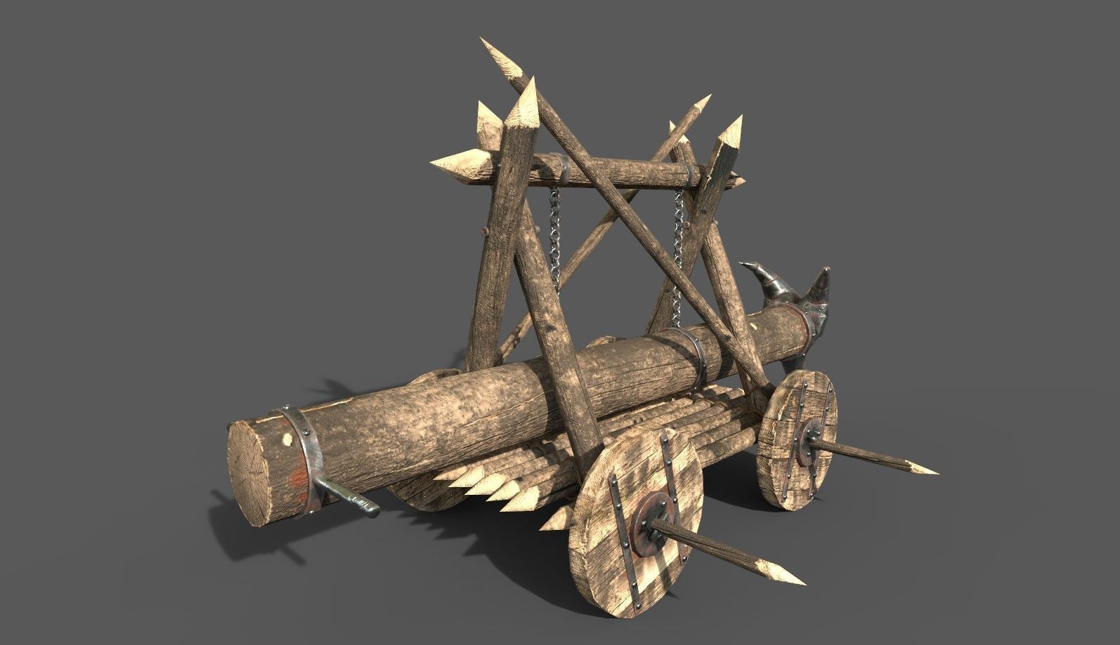 3D model Battering Ram-poly 3D model VR / AR / low-poly | CGTrader