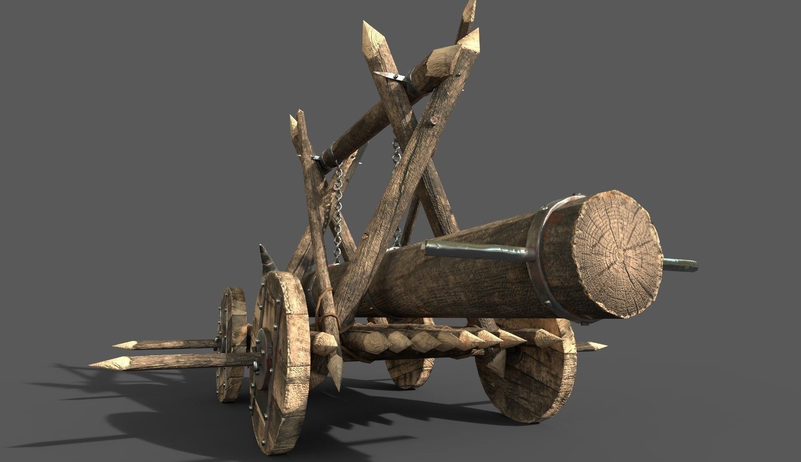 3D model Battering Ram-poly 3D model VR / AR / low-poly | CGTrader