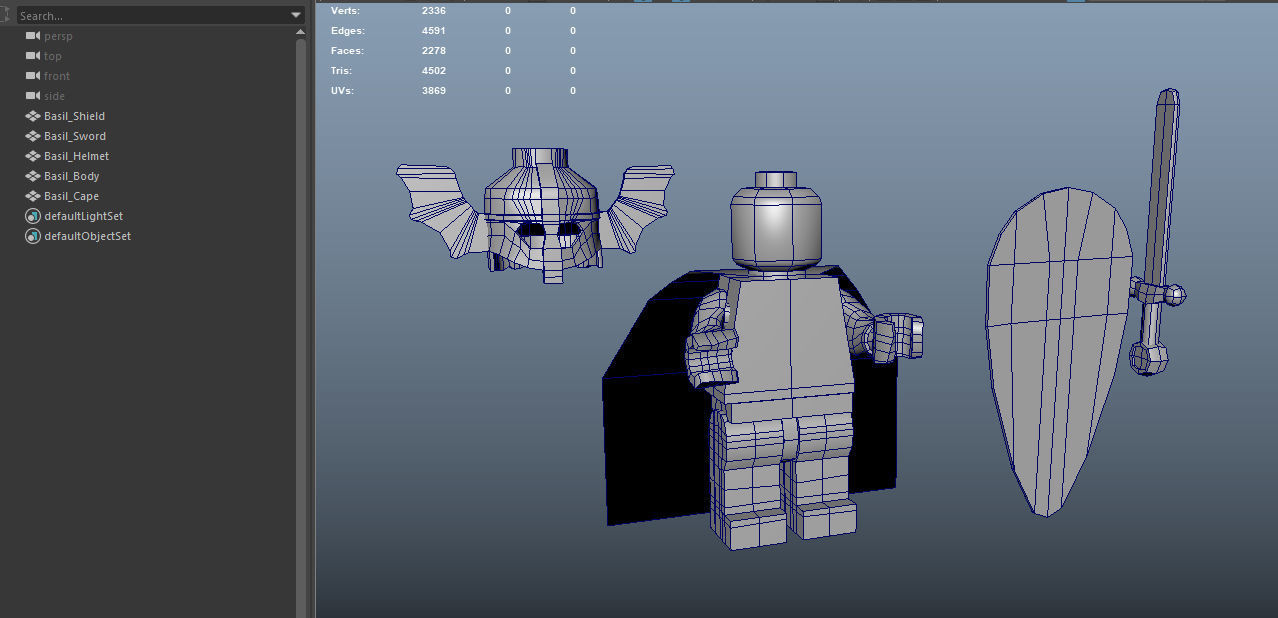3D model Lego Basil The Bat Lord VR / AR / low-poly | CGTrader