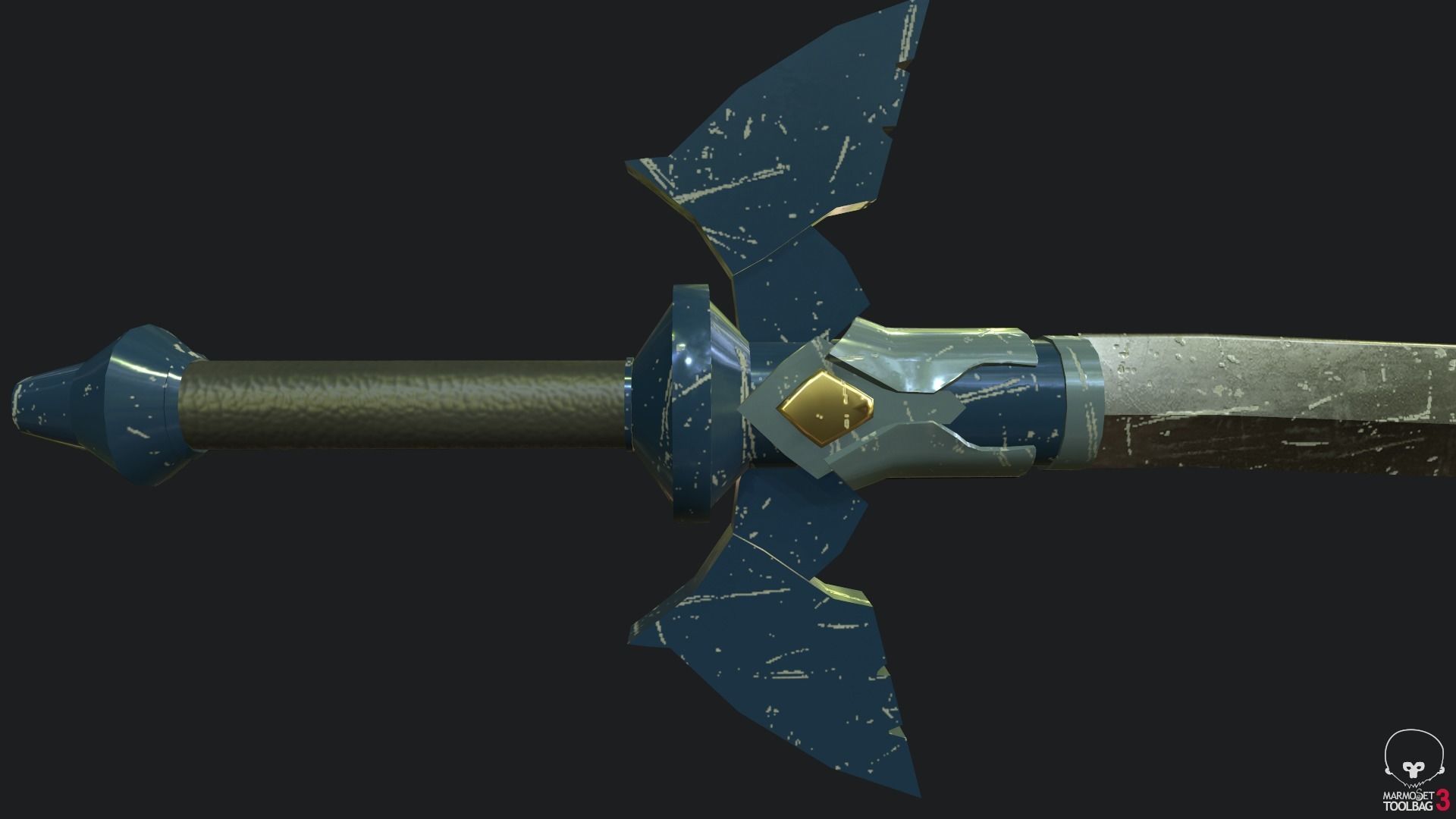 3D model Samurai Link VR / AR / low-poly | CGTrader