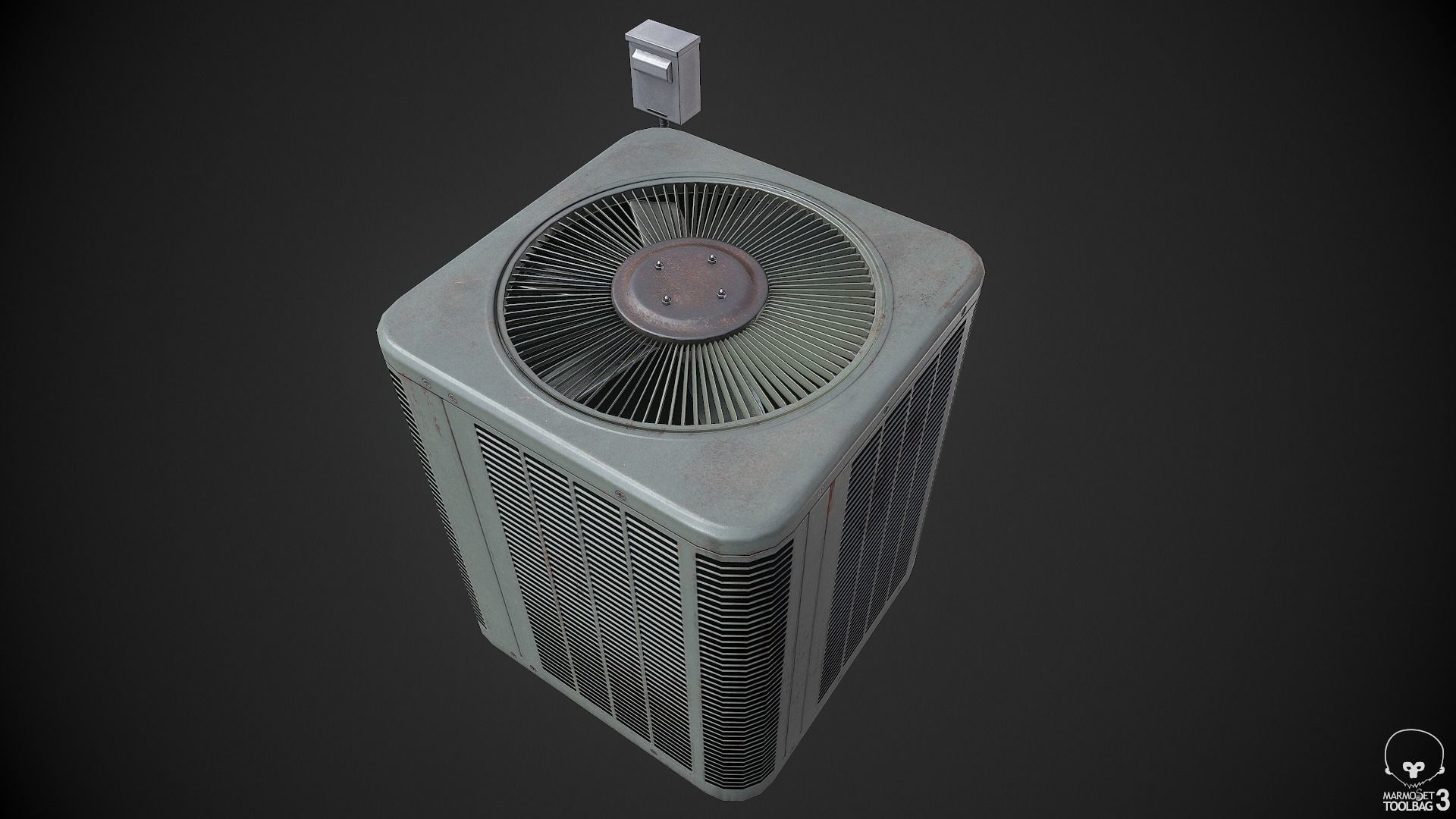 3D model AC Unit VR / AR / low-poly | CGTrader