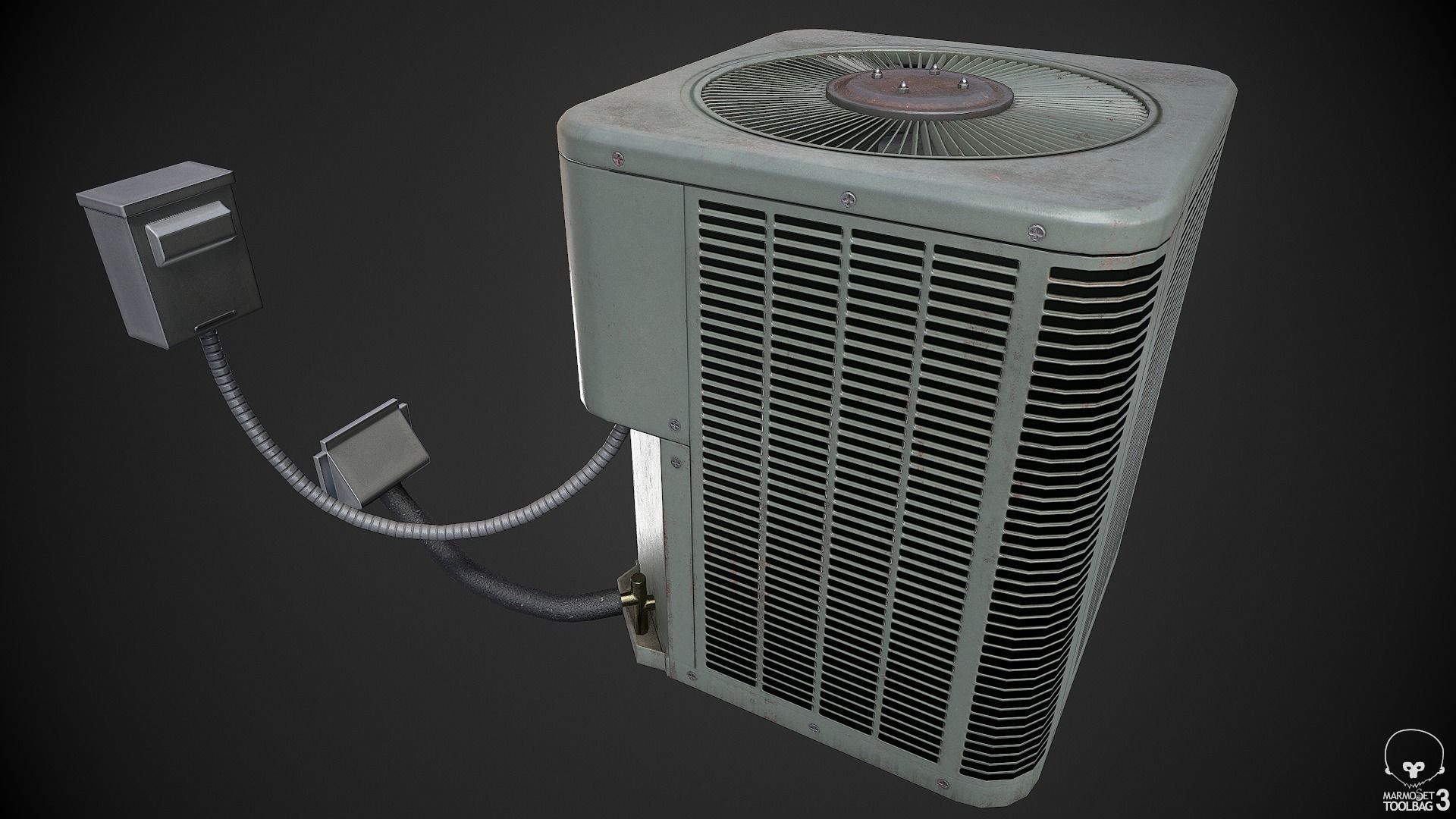3D model AC Unit VR / AR / low-poly | CGTrader