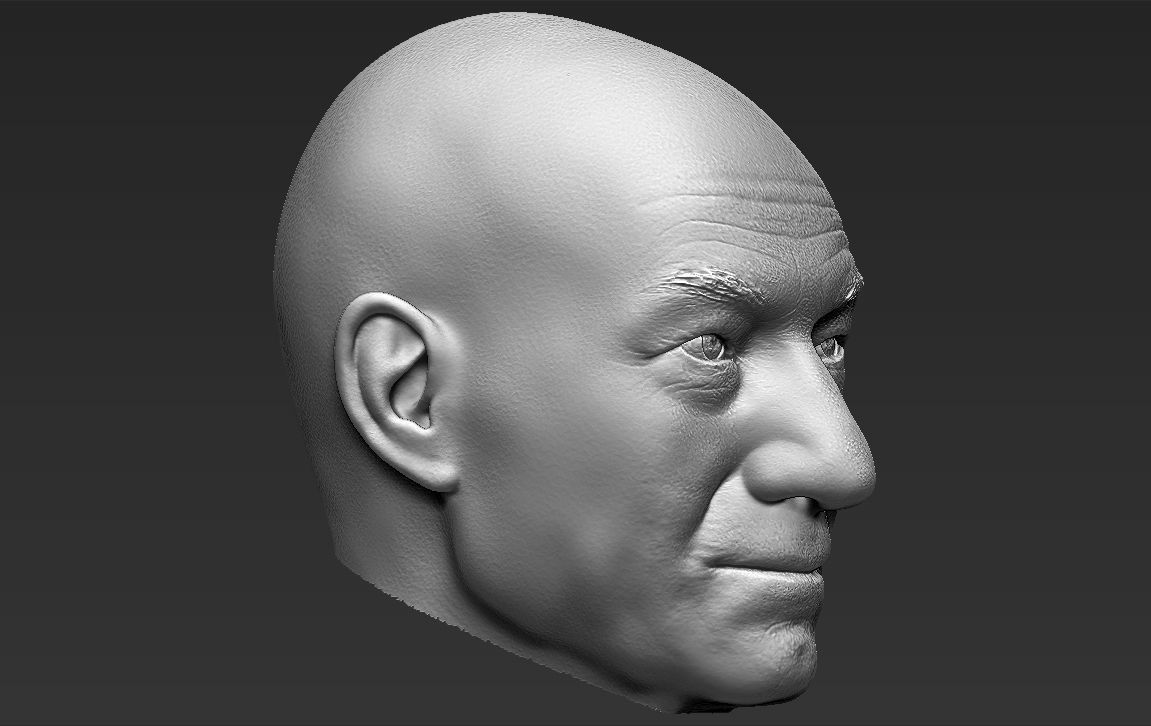Patrick Stewart 3D model | CGTrader