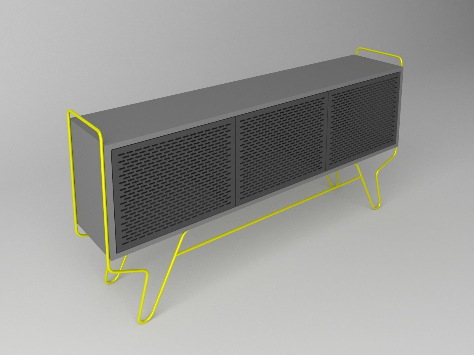 MODERN MINIMAL CONSOLE 3D model | CGTrader