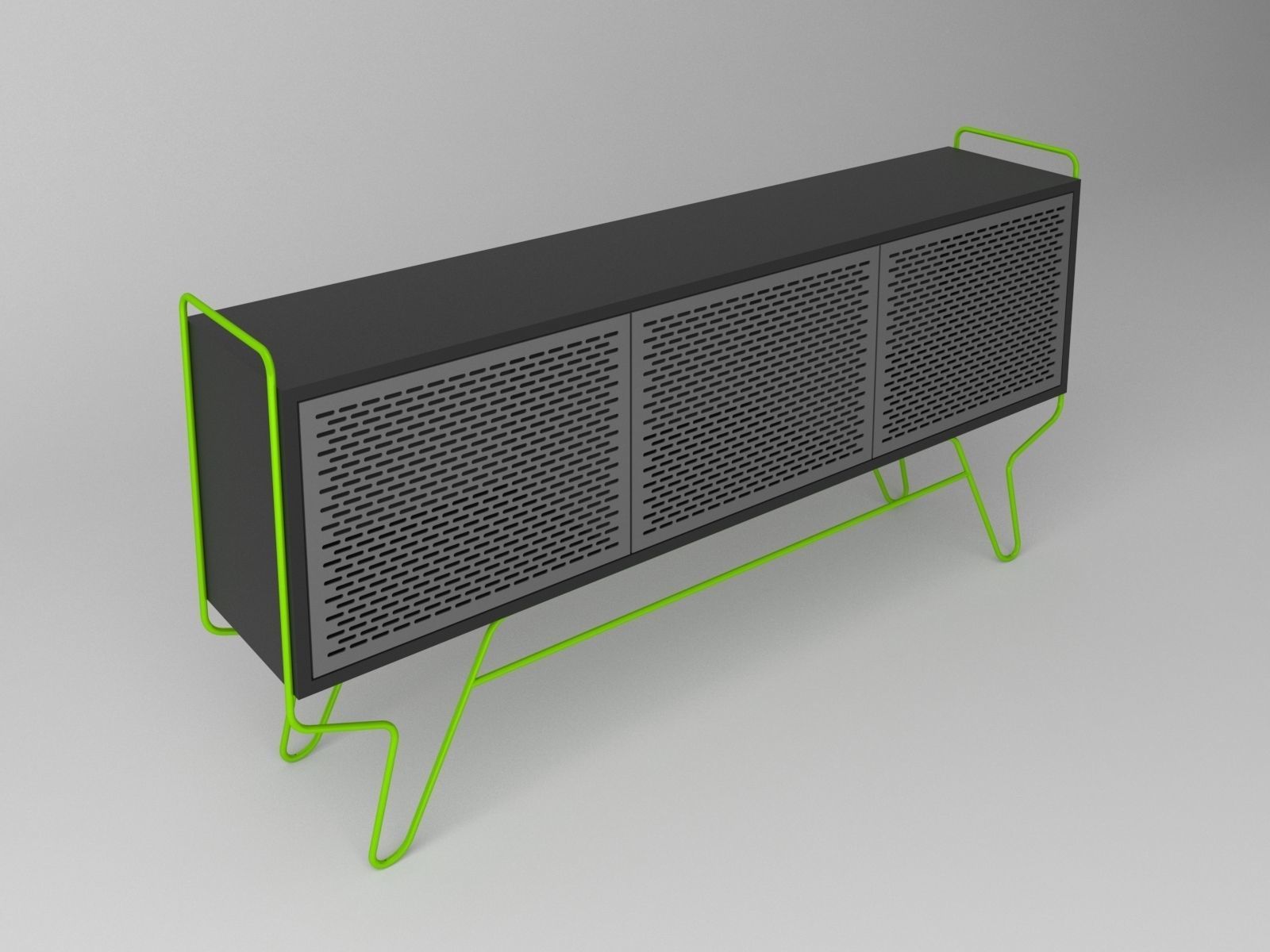 MODERN MINIMAL CONSOLE 3D model | CGTrader