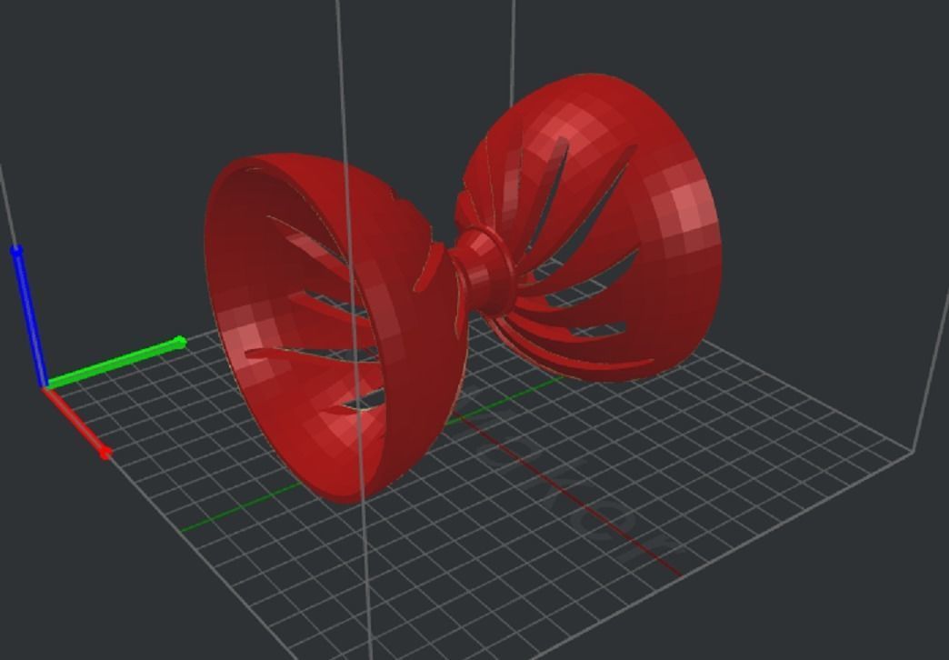Spiral Diabolo 3D model 3D printable | CGTrader
