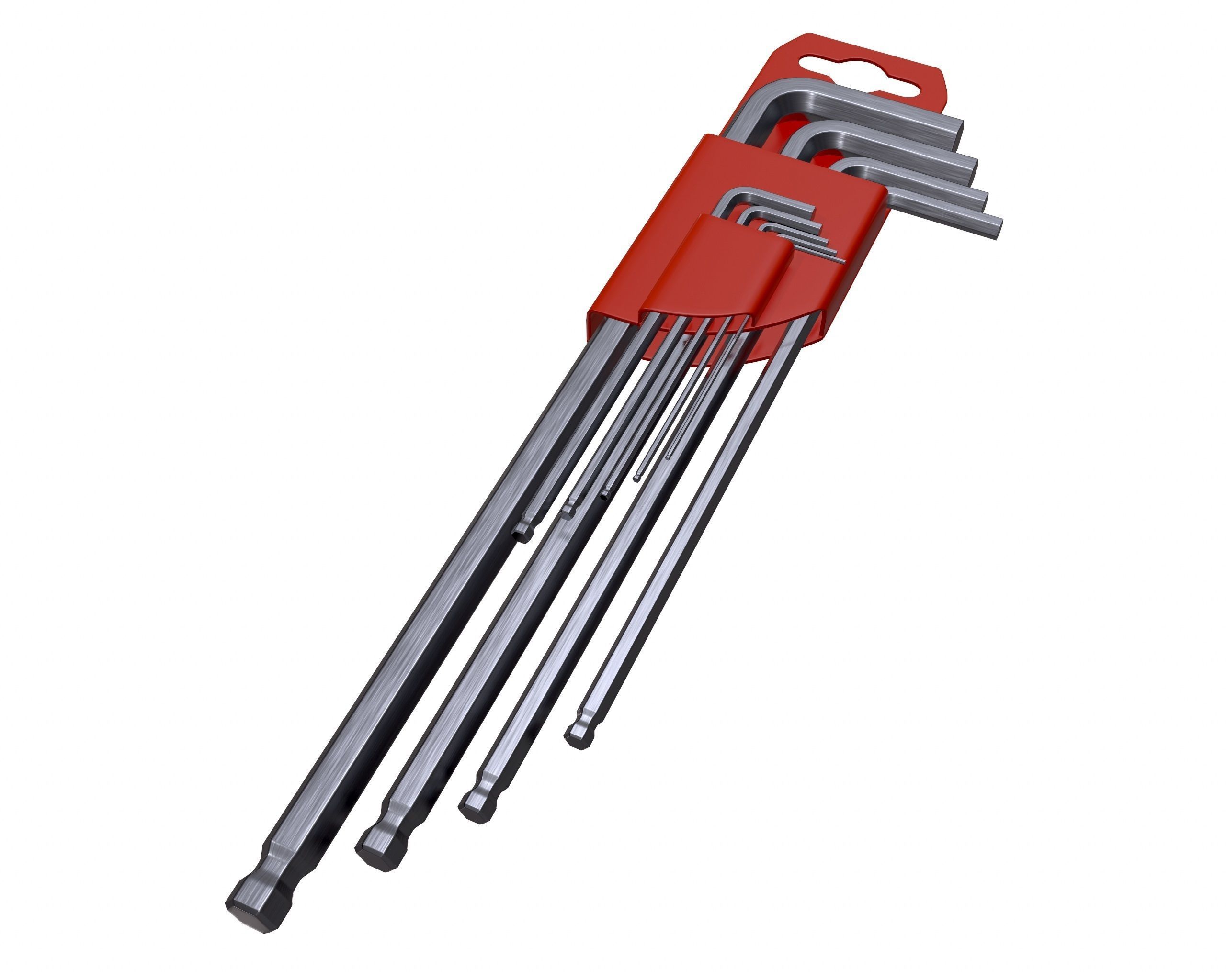 3D model Hex Key Set | CGTrader