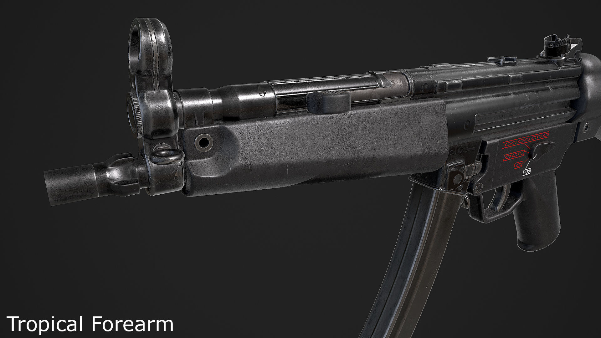 3D model Ultimate MP5 Pack VR / AR / low-poly | CGTrader