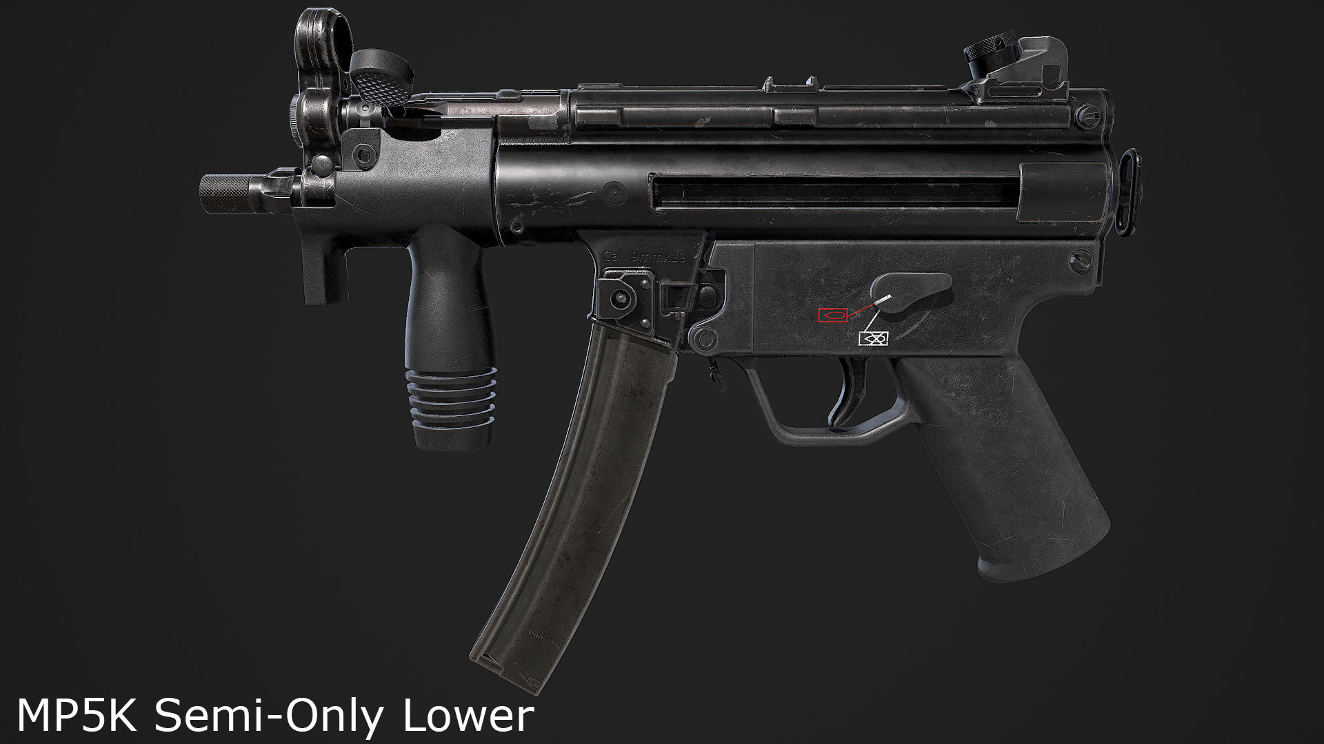 3D model Ultimate MP5 Pack VR / AR / low-poly | CGTrader