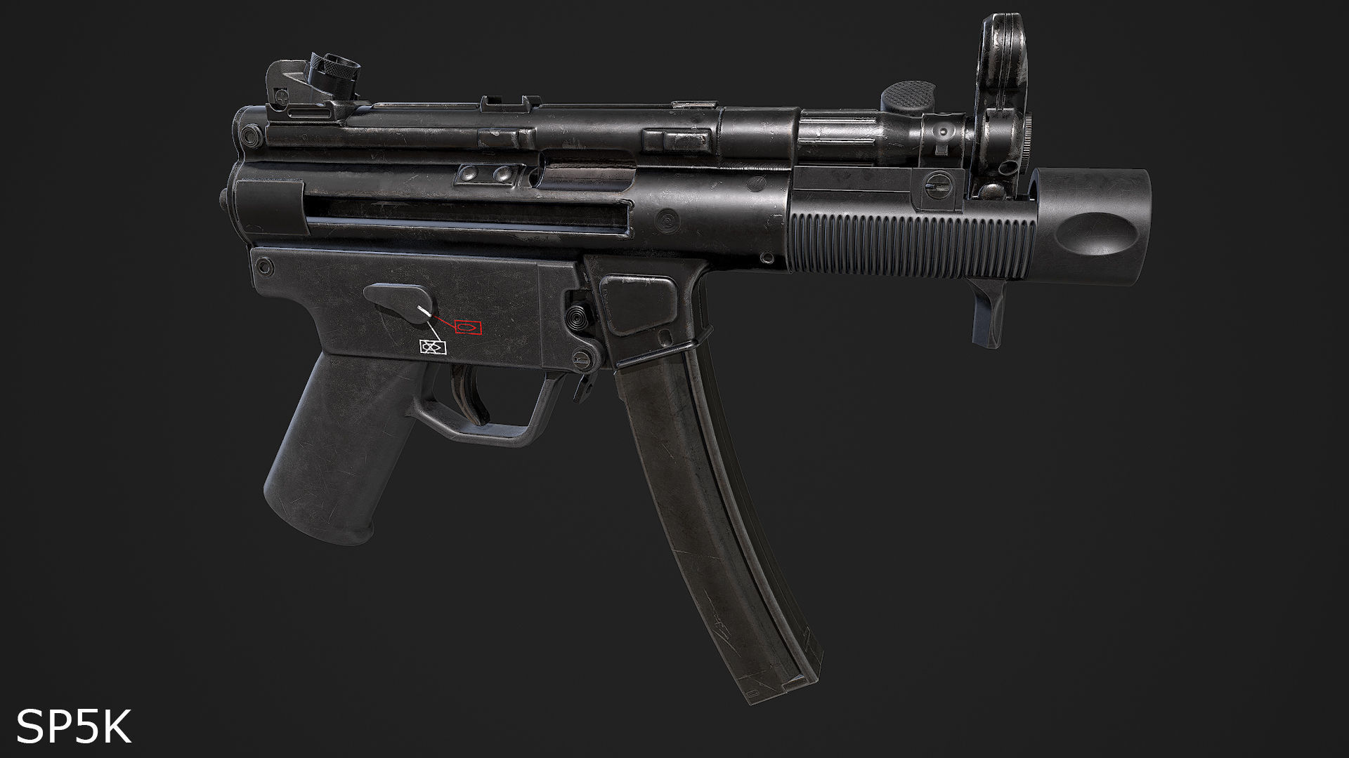 3D model Ultimate MP5 Pack VR / AR / low-poly | CGTrader
