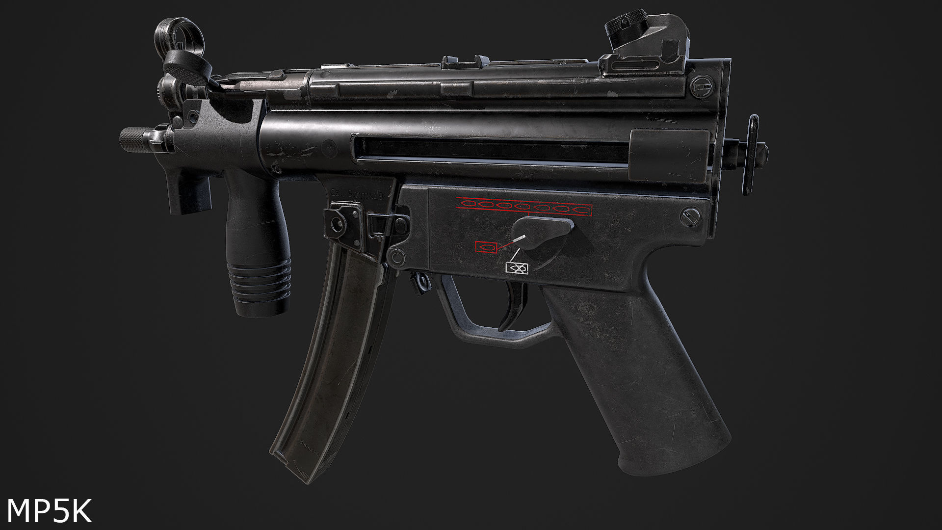 3D model Ultimate MP5 Pack VR / AR / low-poly | CGTrader