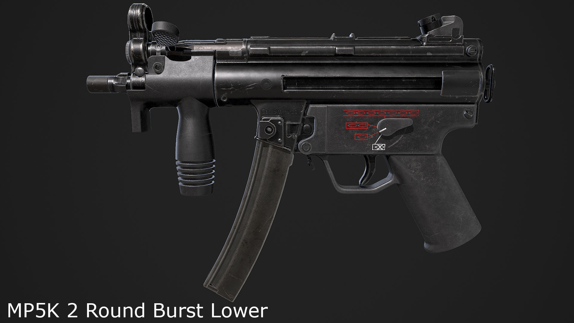 3D model Ultimate MP5 Pack VR / AR / low-poly | CGTrader