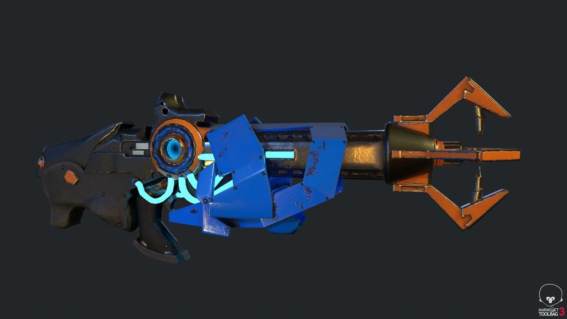 3D model Freeze Ray VR / AR / low-poly | CGTrader