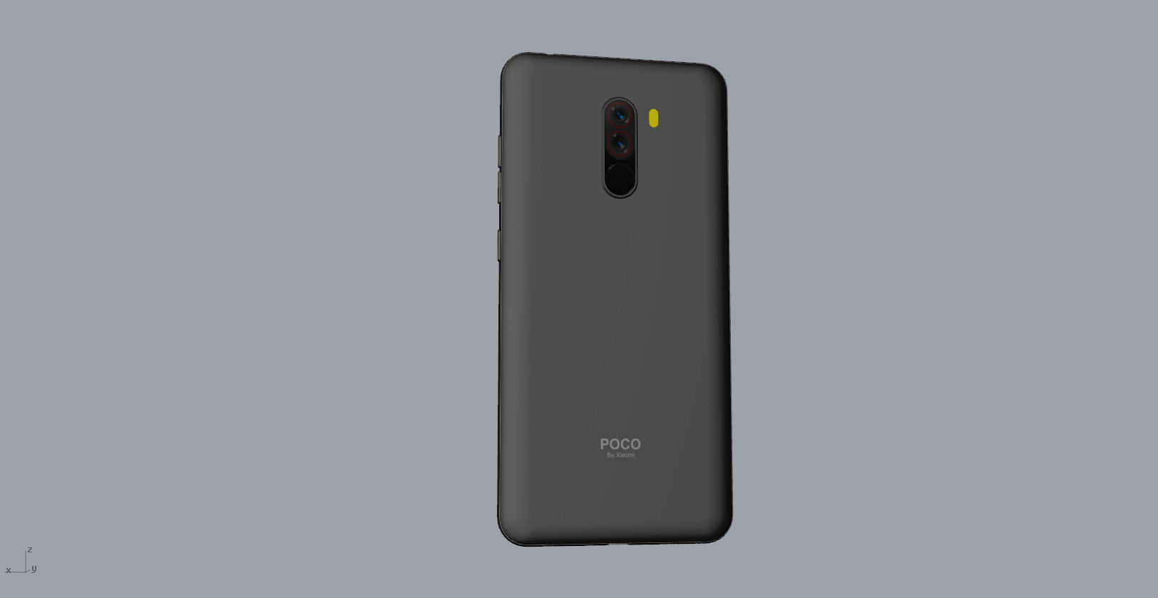 Xiaomi Pocophone F1 3D model 3D printable | CGTrader