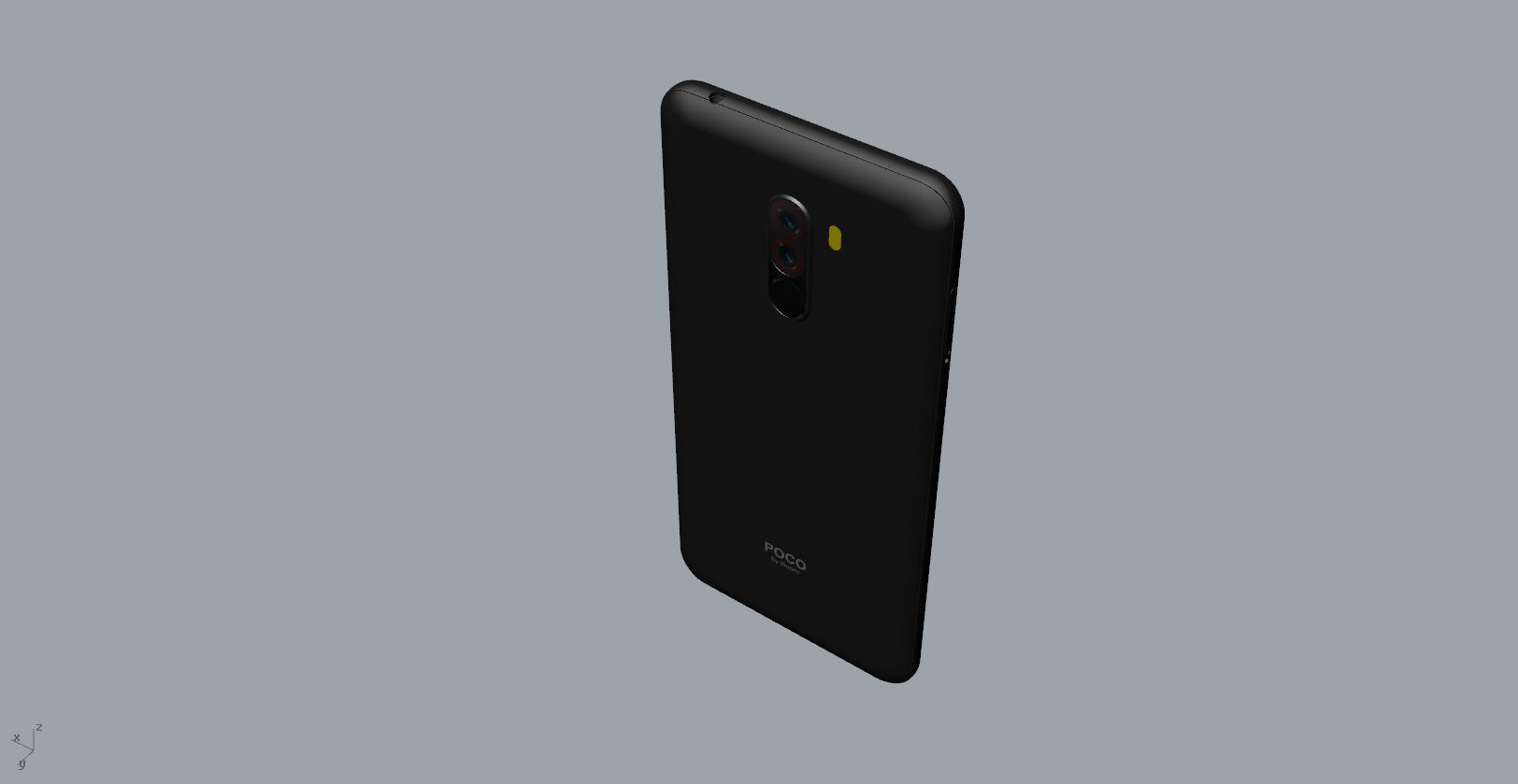 Xiaomi Pocophone F1 3D model 3D printable | CGTrader