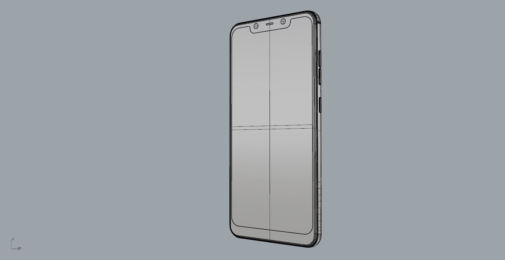 Xiaomi Pocophone F1 3D model 3D printable | CGTrader