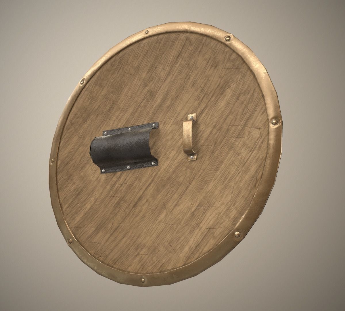 3D model Spartan shield VR / AR / low-poly | CGTrader