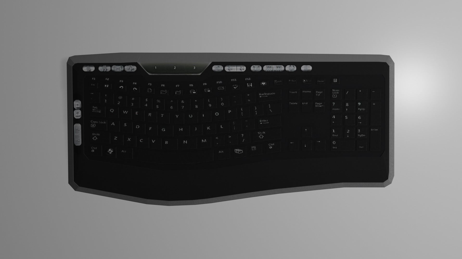 Keyboard free VR / AR / low-poly 3D model | CGTrader