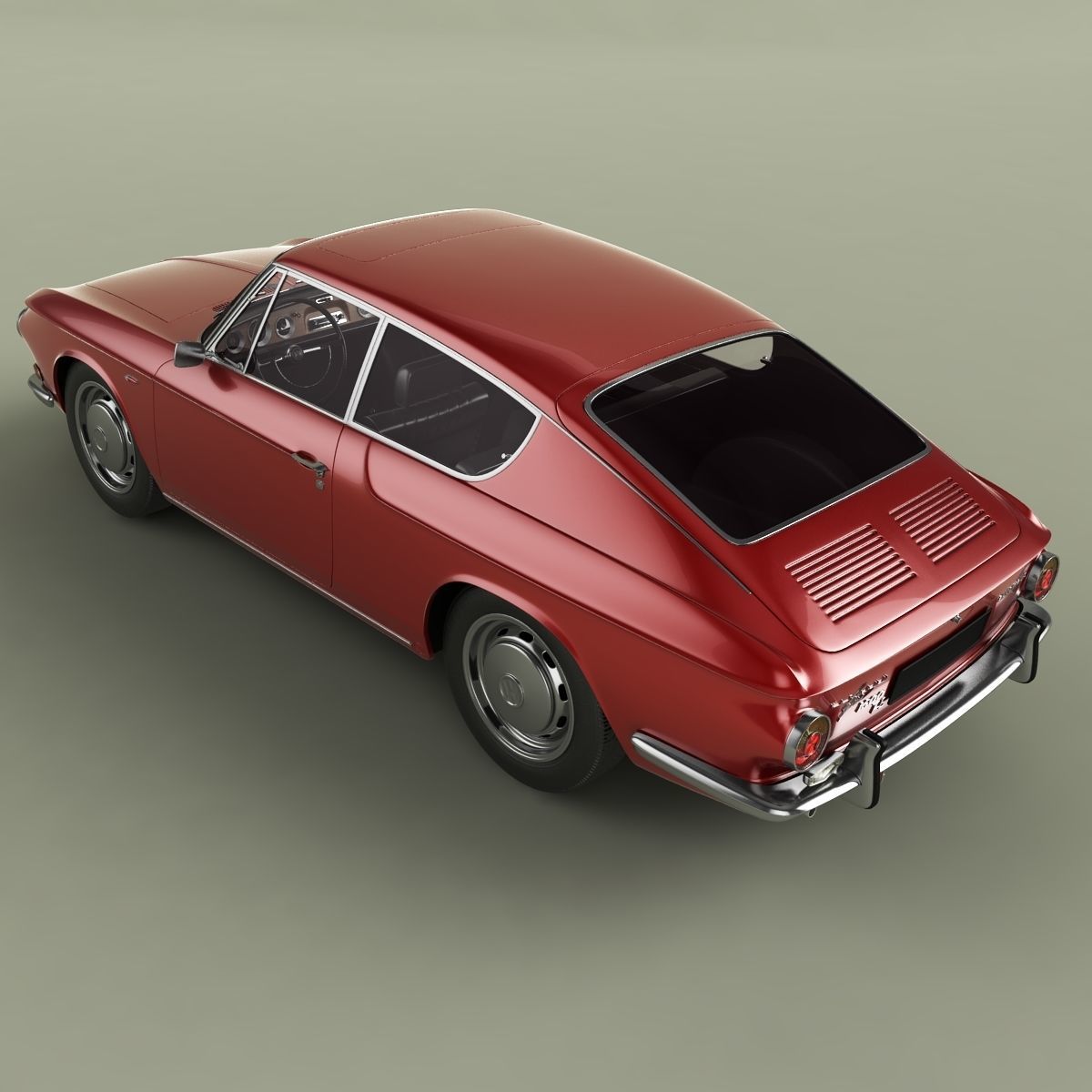 Volkswagen Karmann Ghia Typ 34 TL 3D model | CGTrader