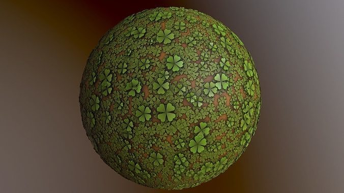 Stylized Clever Grass free Texture | CGTrader