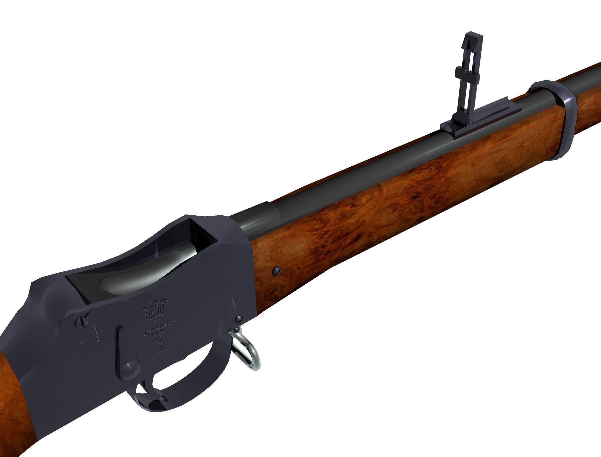 The 45 Martini-Henry Carbine 3D model | CGTrader