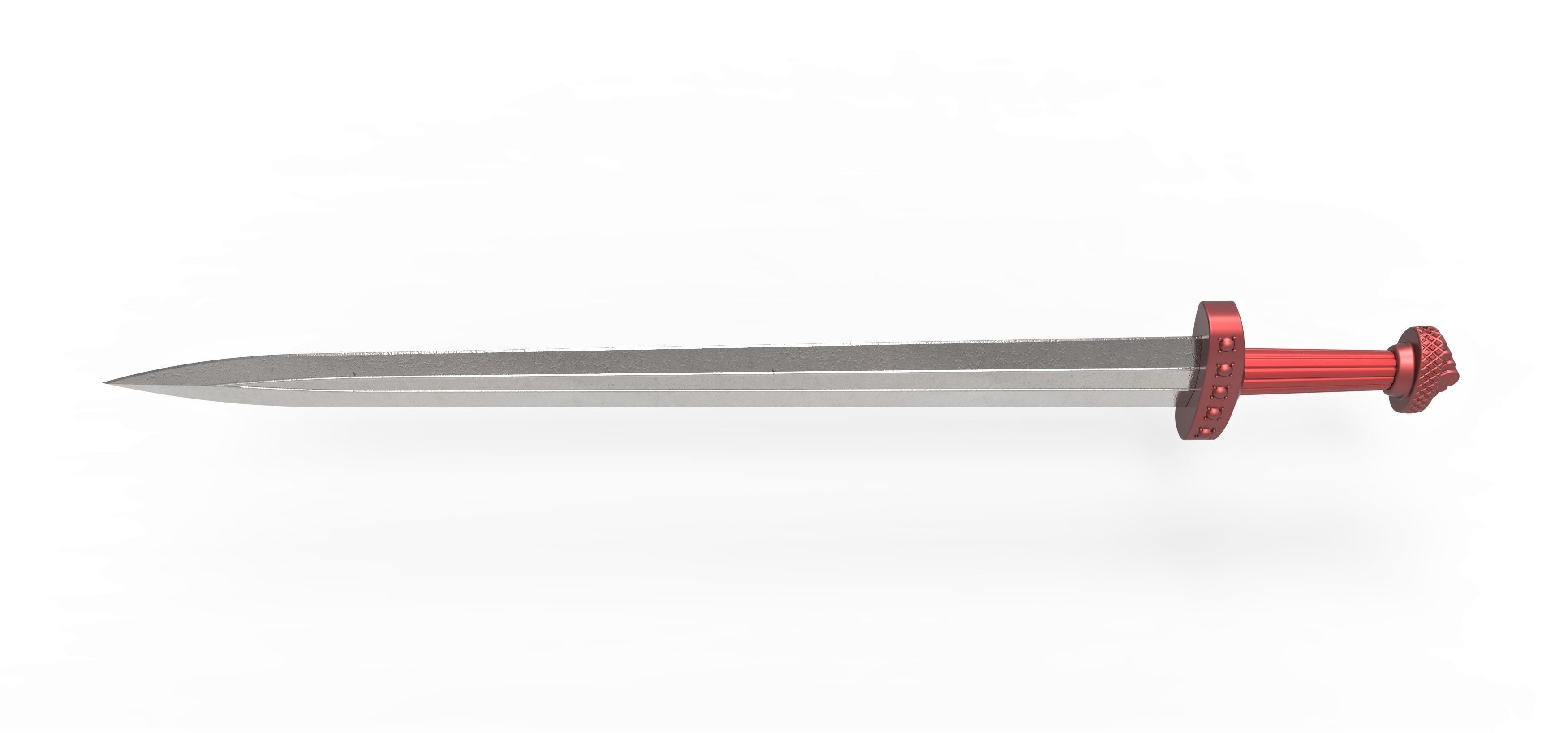 Sword Excalibur from movie Hellboy 2019 3D model 3D printable | CGTrader