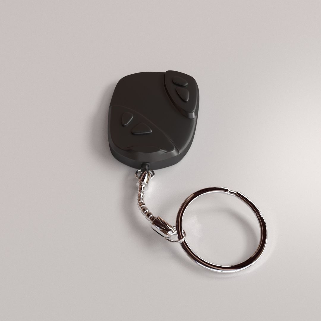 Keyfob remote key fob 3D model | CGTrader