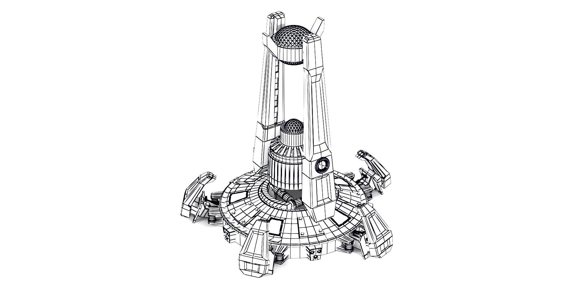 Tower defence 21 models 3D model | CGTrader