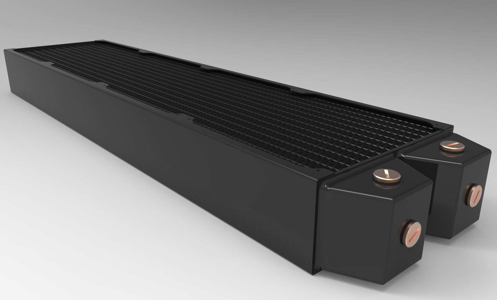 Alphacool NexXxoS UT60 560mm Radiator 3D model | CGTrader