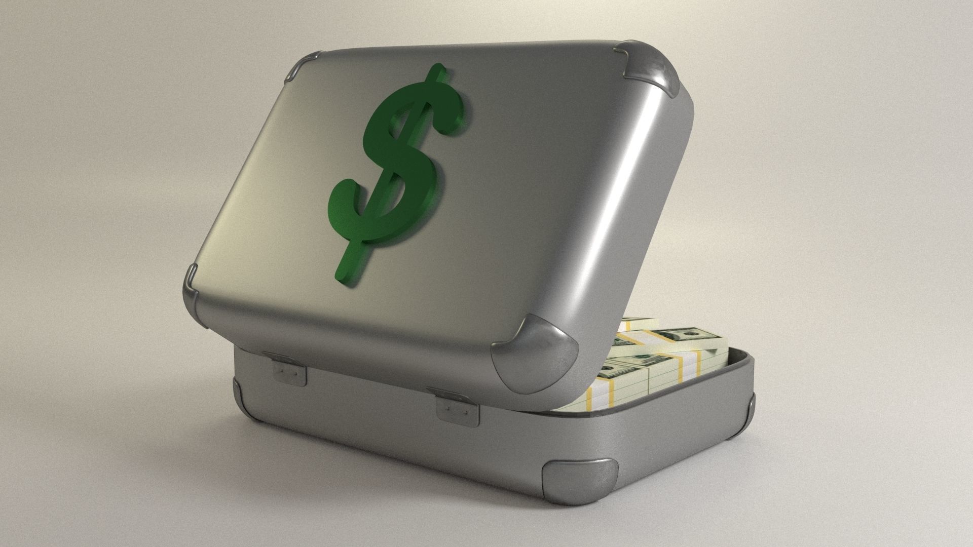 Magic Money Bag 3D model | CGTrader