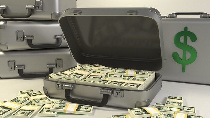 Magic Money Bag 3D model | CGTrader