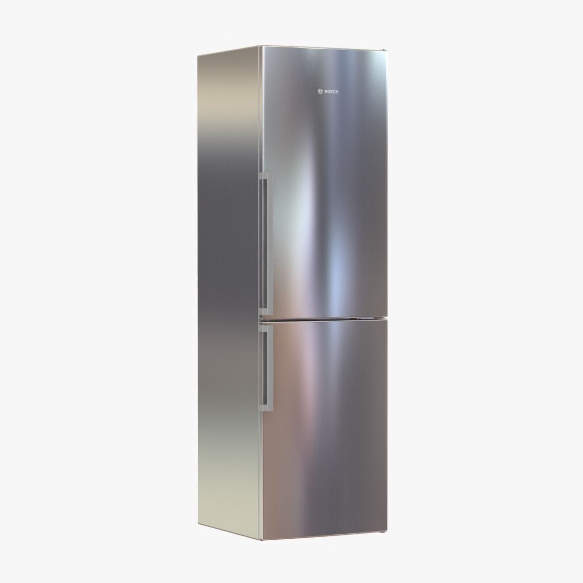 bosch refrigerator freezer 3D model | CGTrader