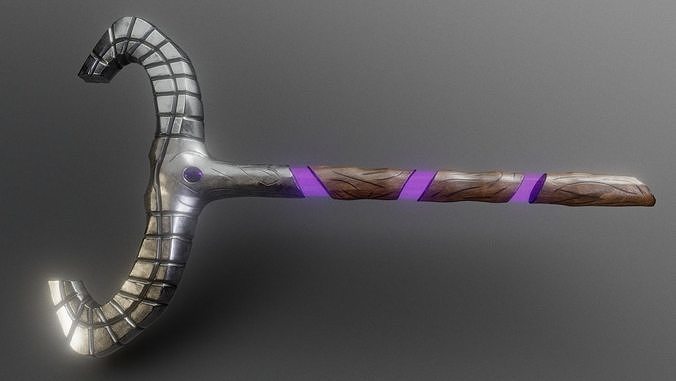 Broken Staff 3D model | CGTrader
