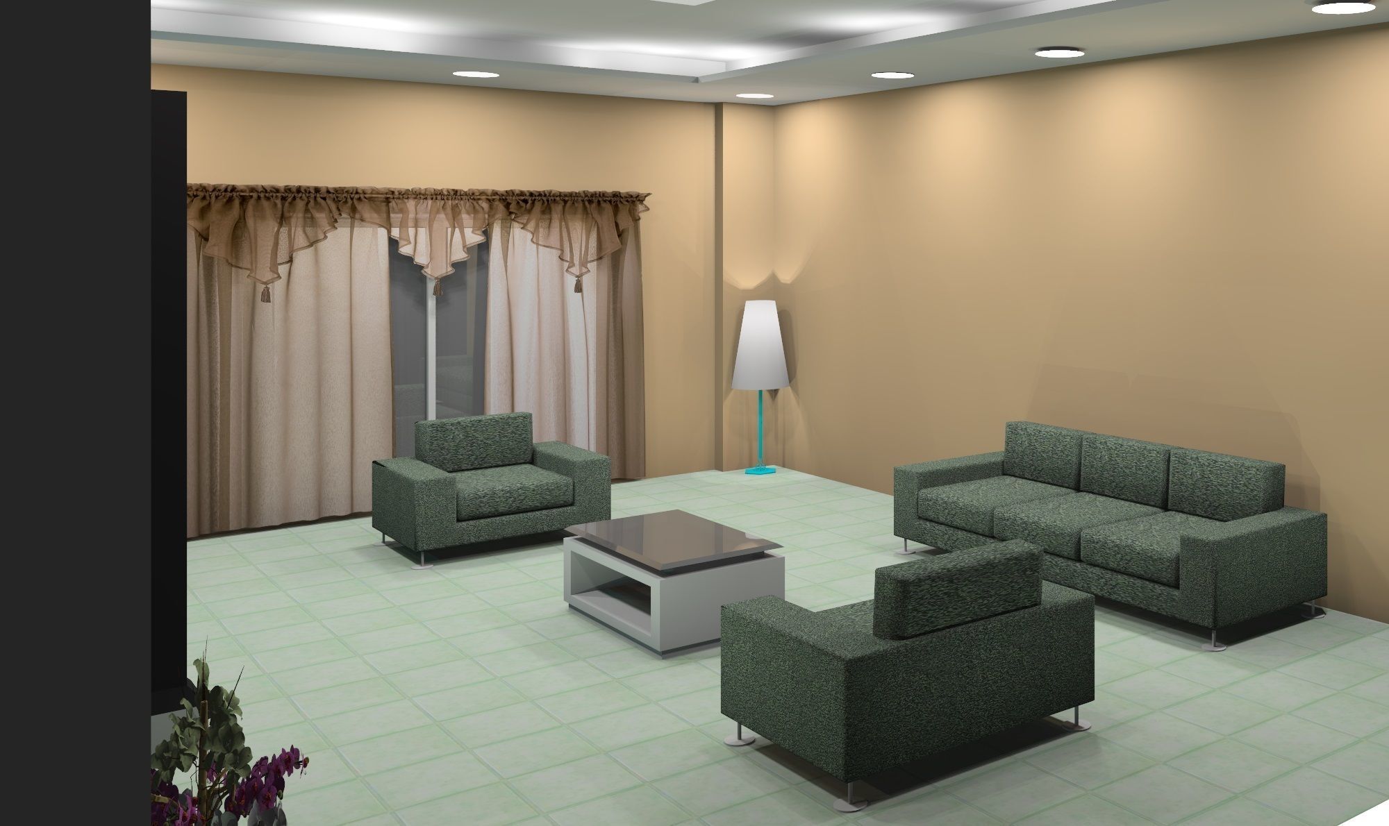 Living room 3D model | CGTrader