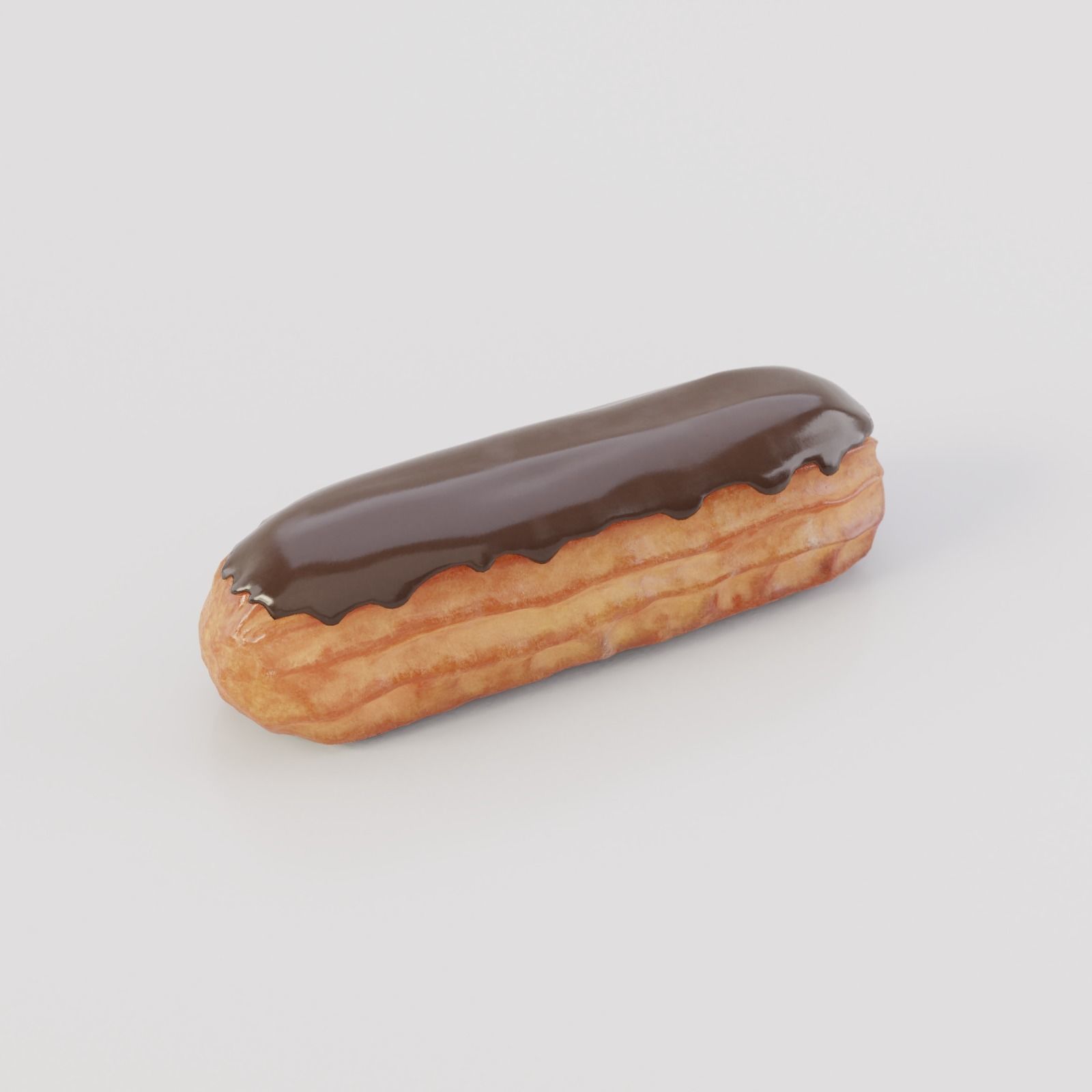3D model Eclair VR / AR / low-poly | CGTrader
