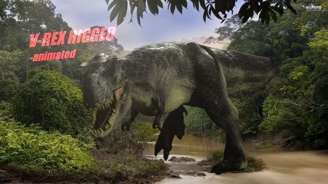 V- REX RIGGED 3D model animated rigged | CGTrader