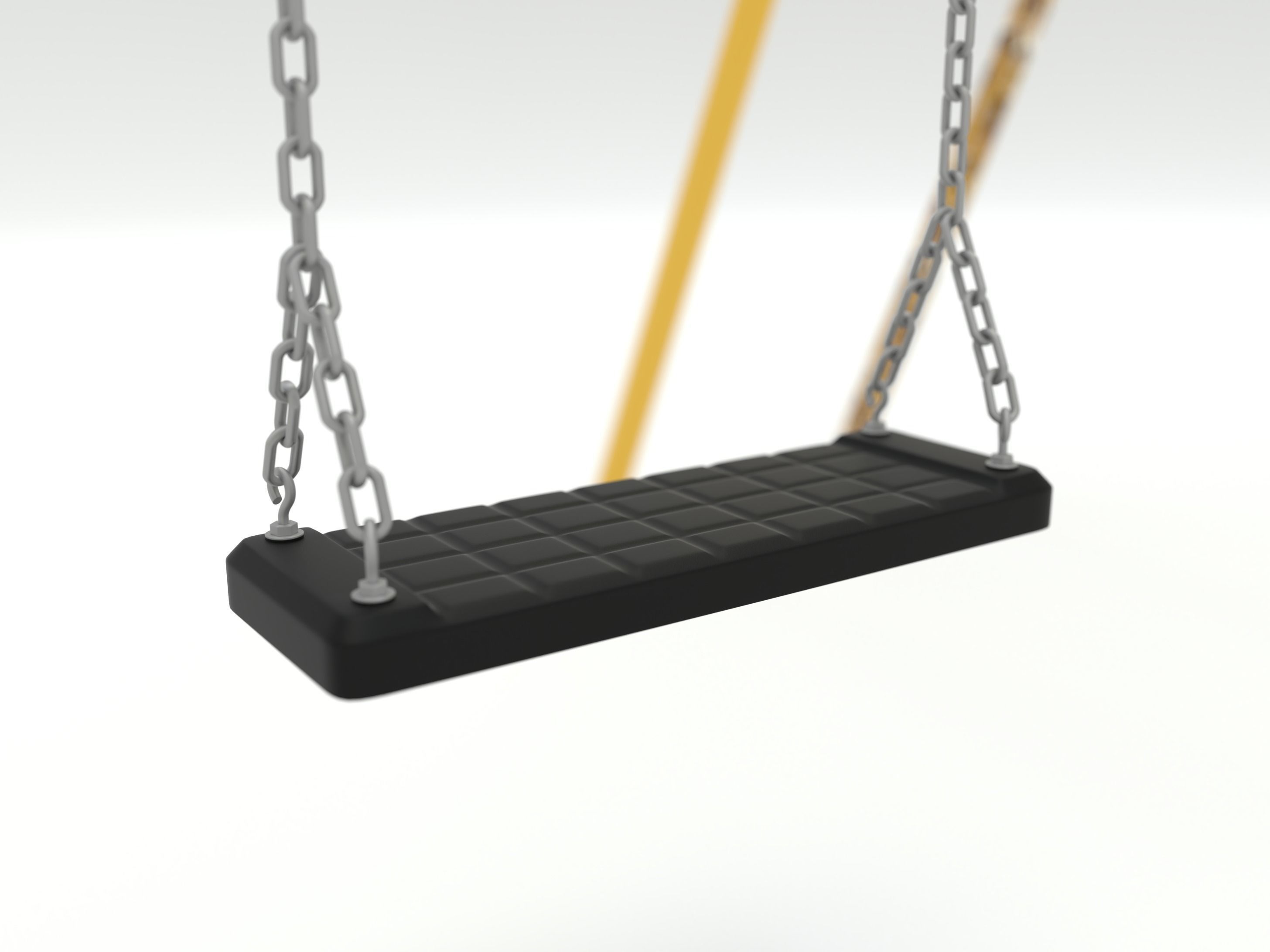 Swing two swings free 3D model | CGTrader
