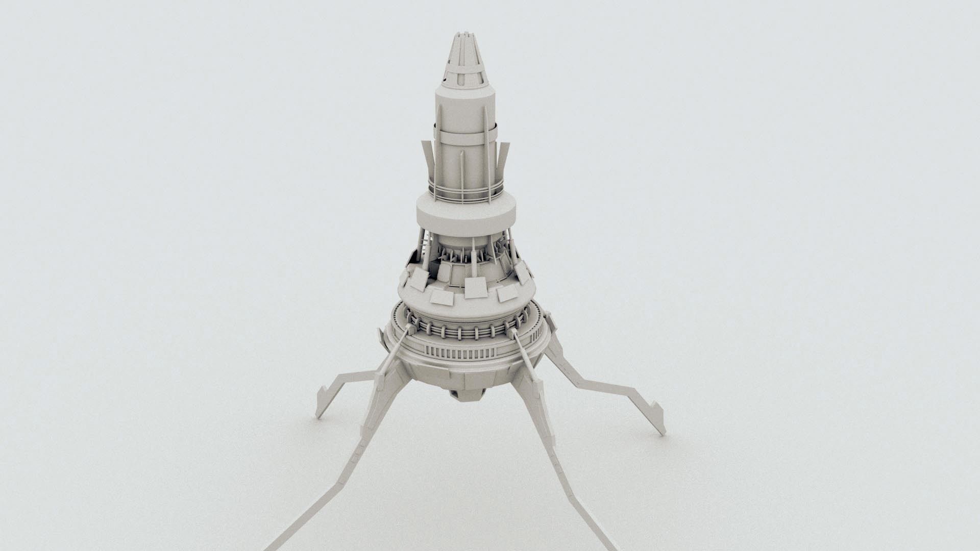 terraforming machine 3D model | CGTrader