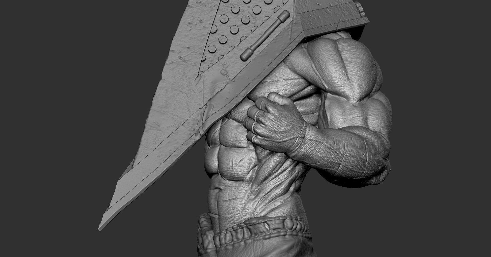 Pyramid Head 3D model 3D printable | CGTrader