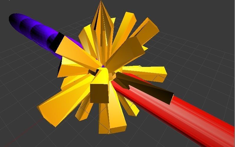 ugly sword 3D model | CGTrader