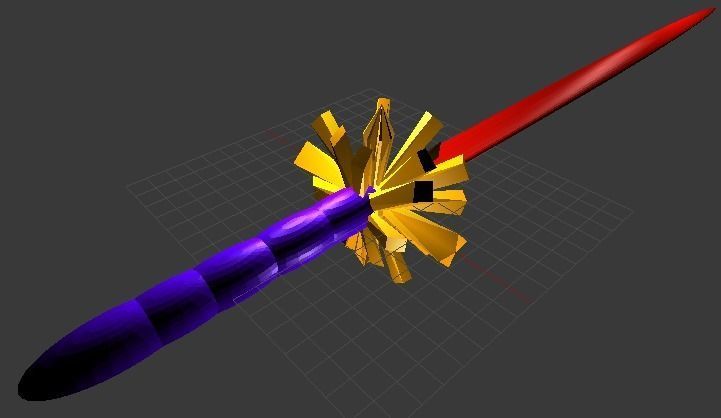 ugly sword 3D model | CGTrader