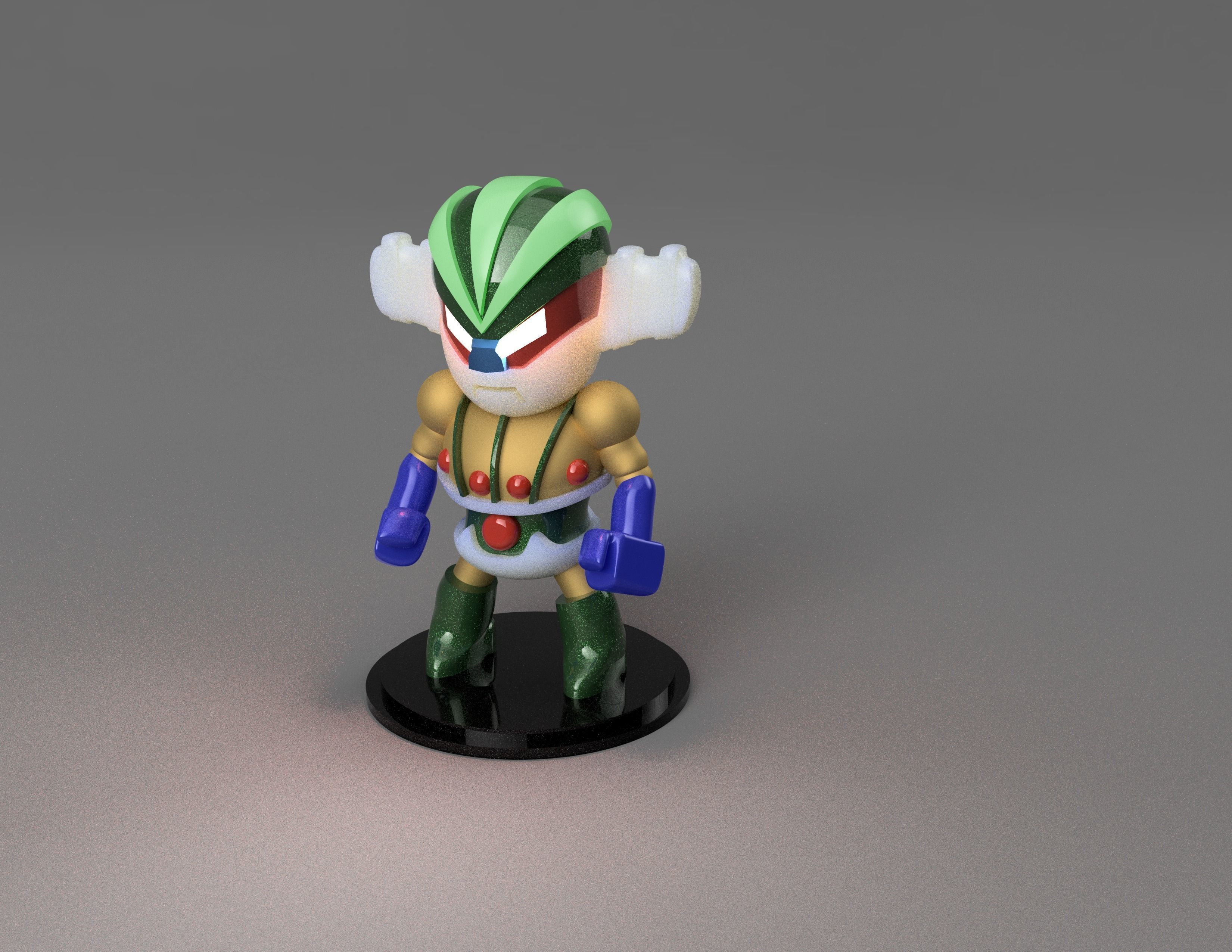 Mini - JeegRobot mecha figure 3d printable free 3D model 3D printable ...