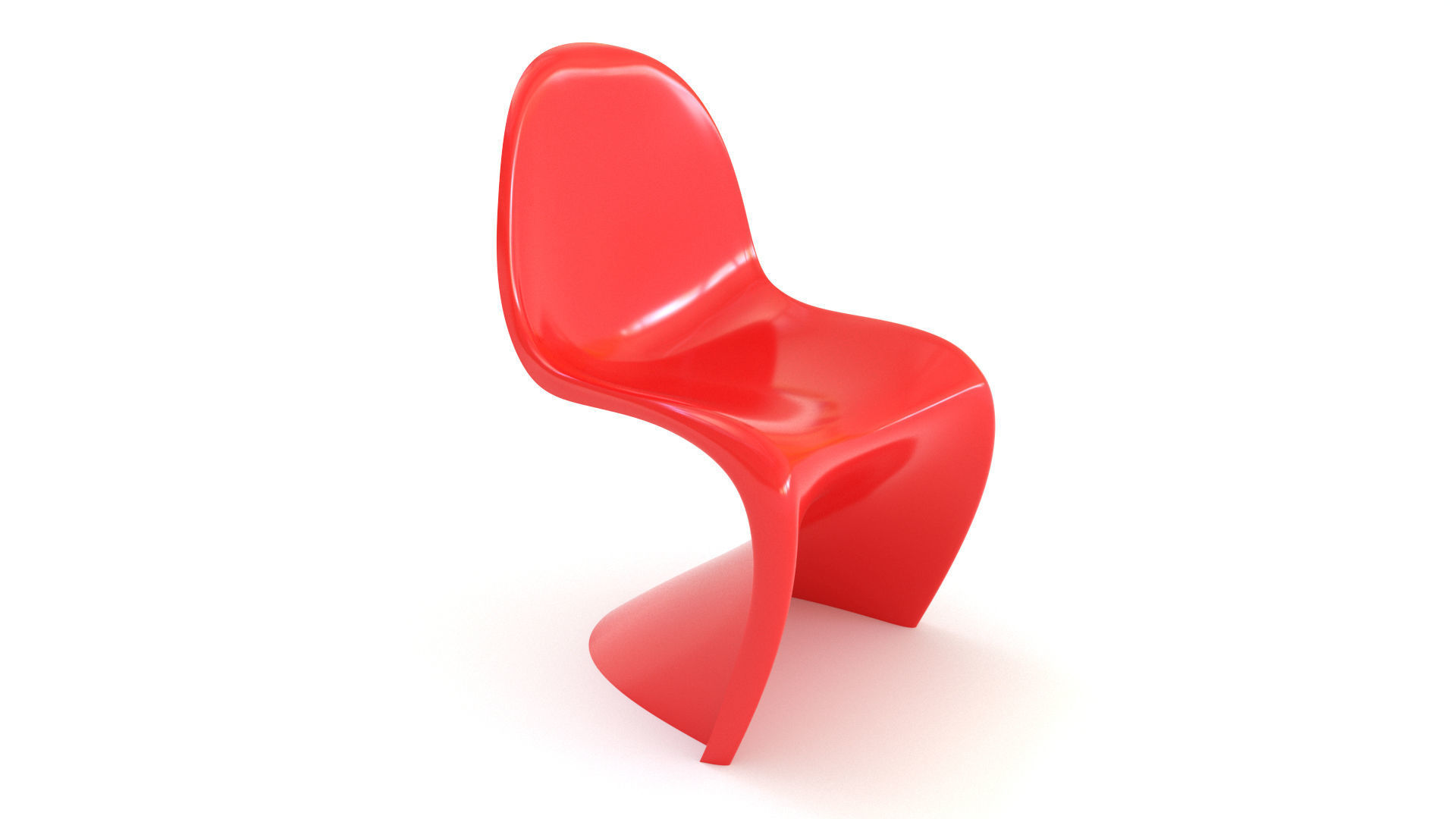 Panton Chair free 3D model | CGTrader