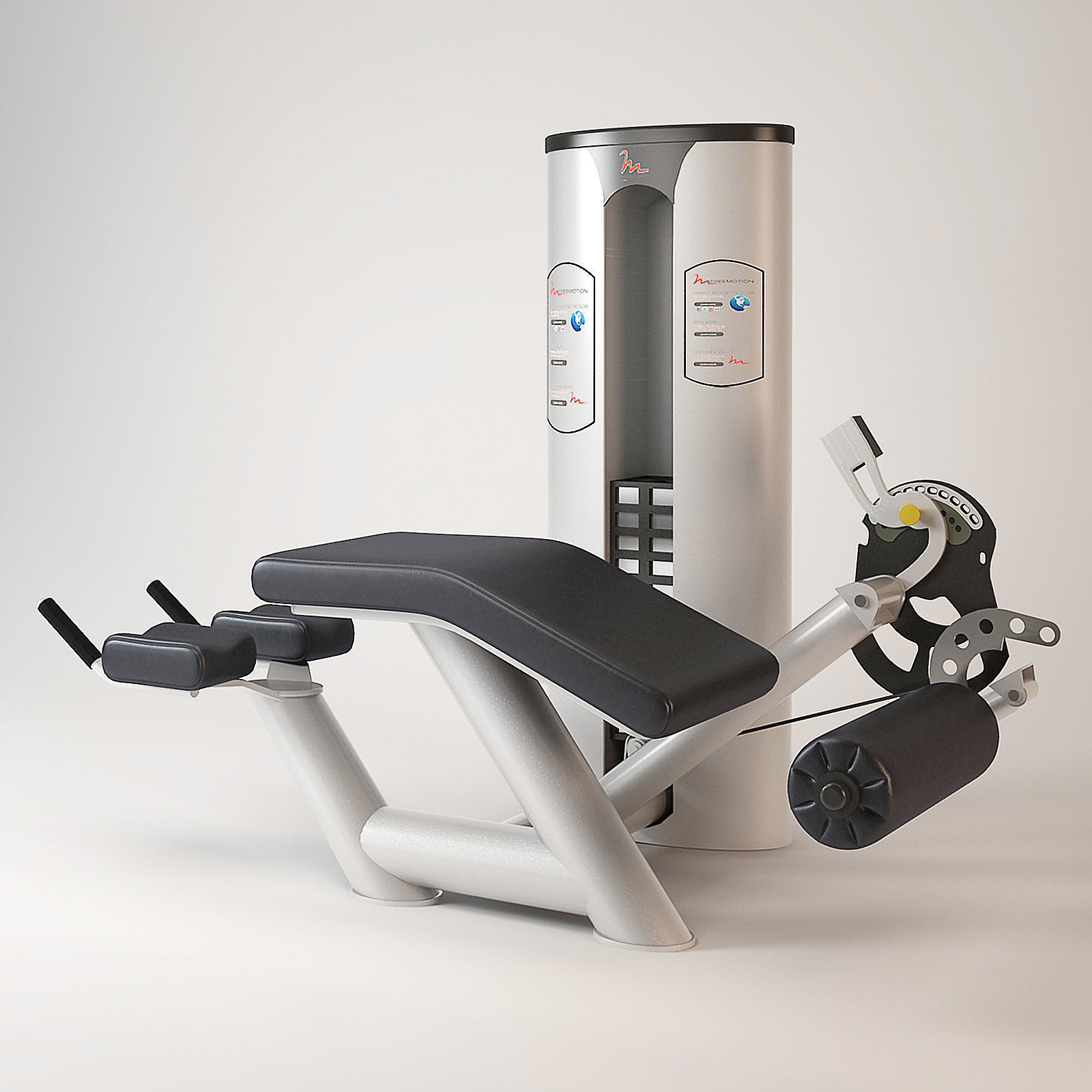 free motion f814 3D model | CGTrader