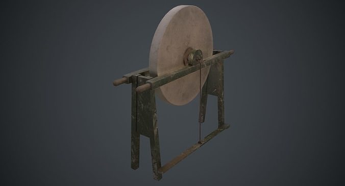 3D model Grindstone 1B VR / AR / low-poly | CGTrader