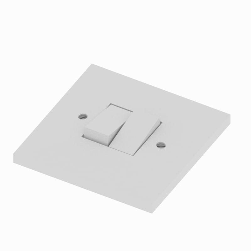 Light switch low-poly free VR / AR / low-poly 3D model | CGTrader