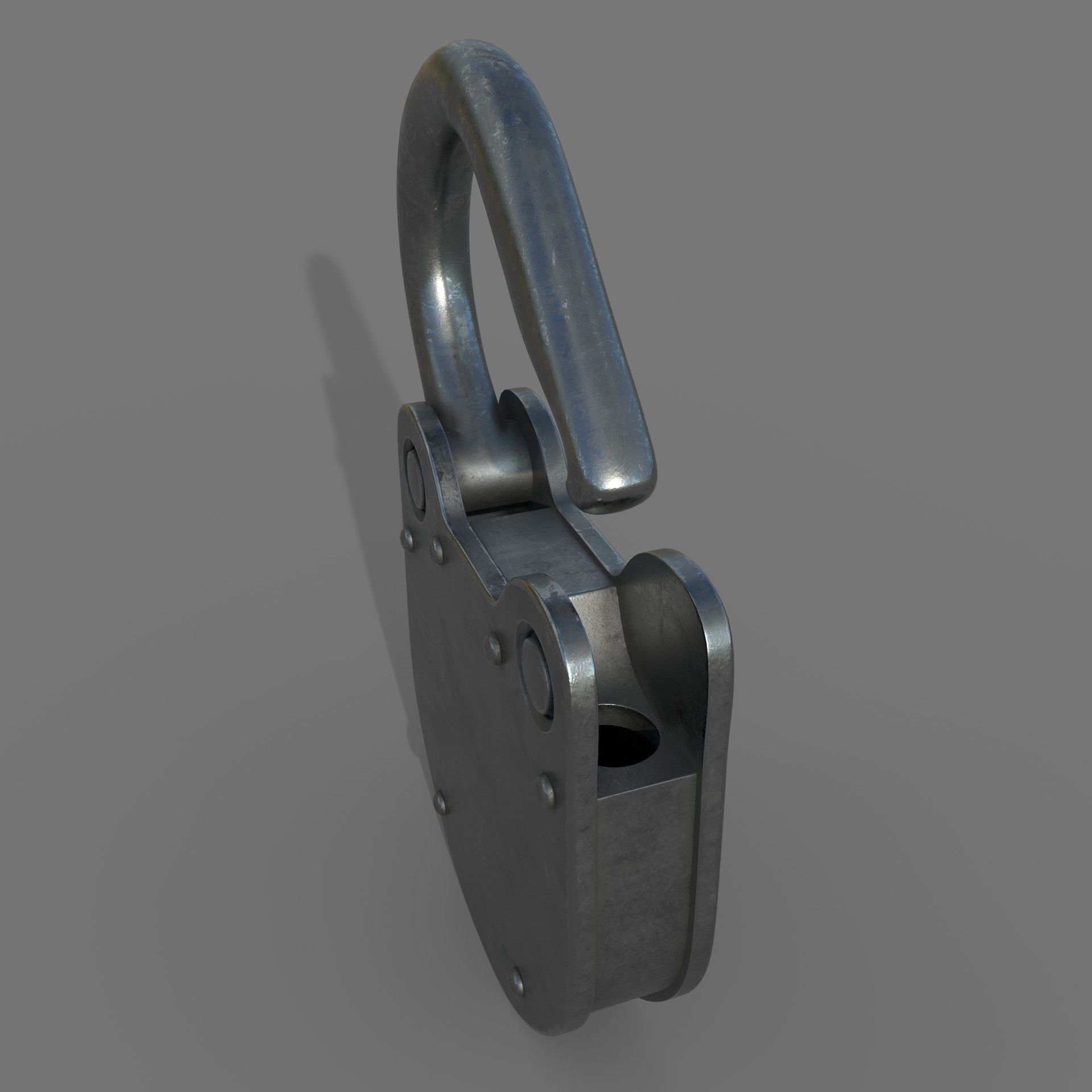 Badlock padlock 3D model | CGTrader