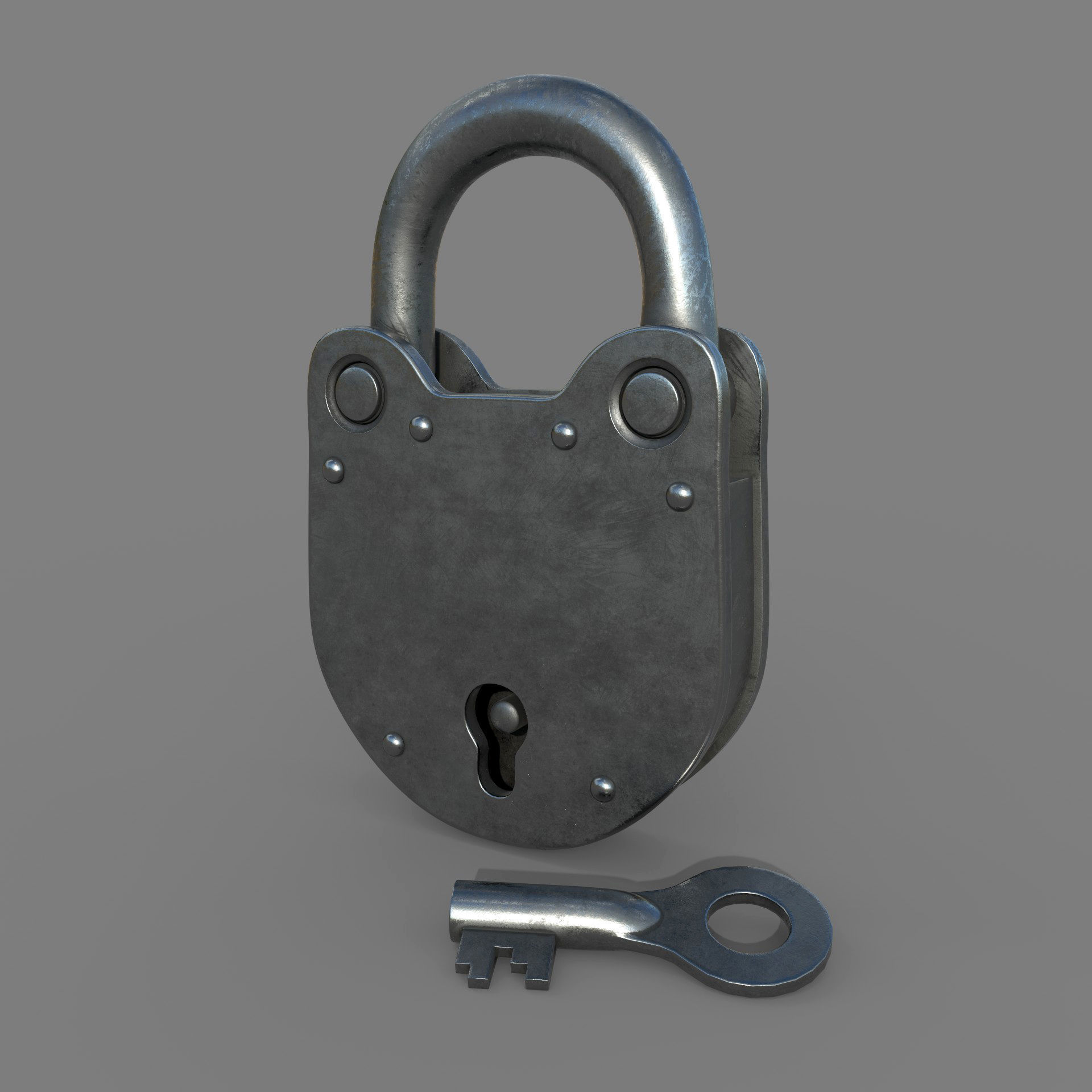 Badlock 3D model | CGTrader
