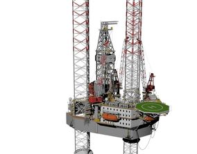 Oil rig 3D Models | CGTrader