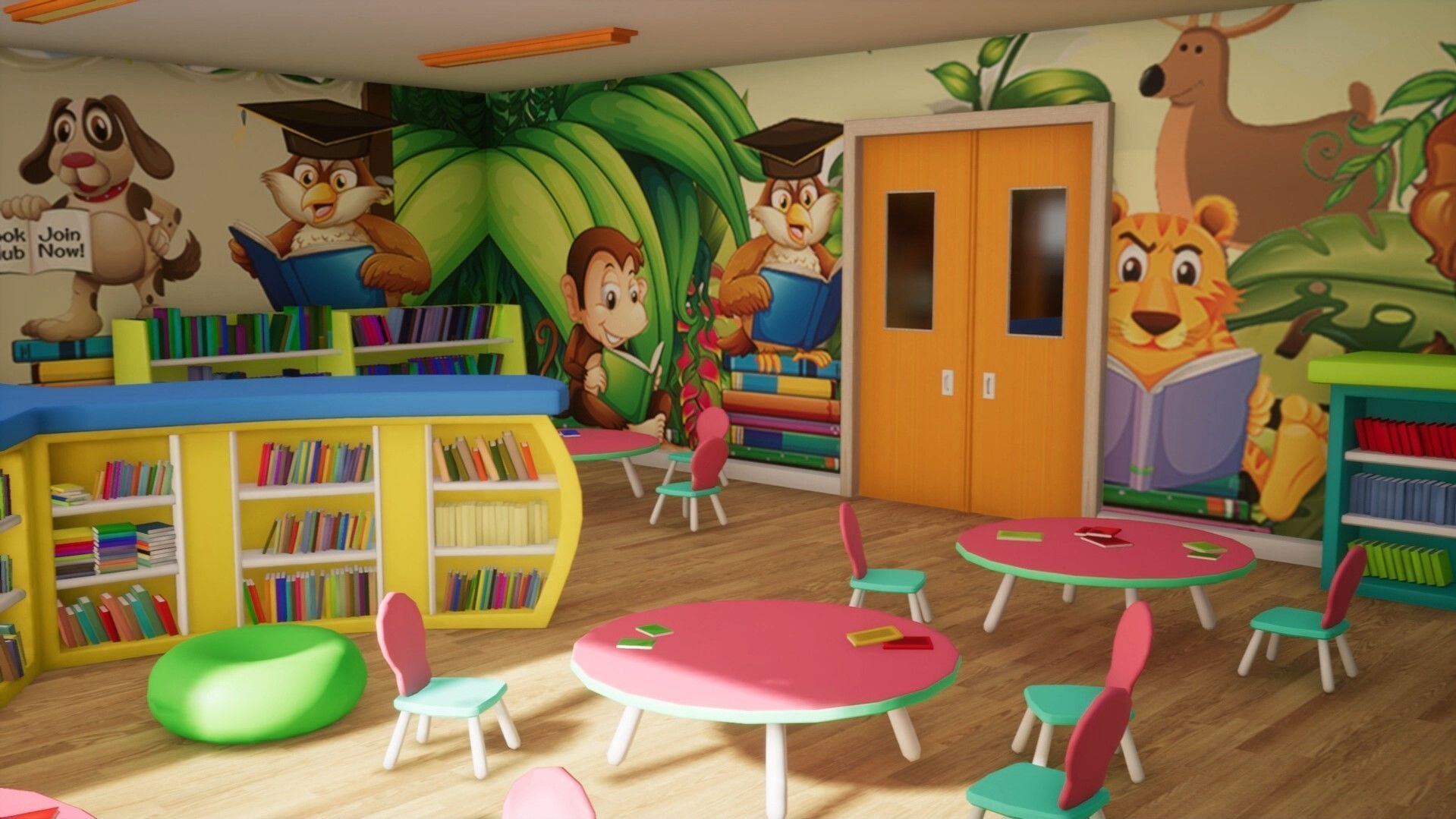 Asset - Cartoons - Background - Hight Poly 3D Model Collection | CGTrader